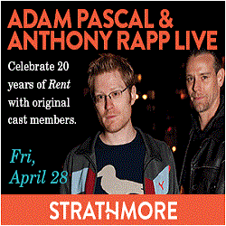 Who's in Town? A Conversation with Adam Pascal, Performing in Concert ...